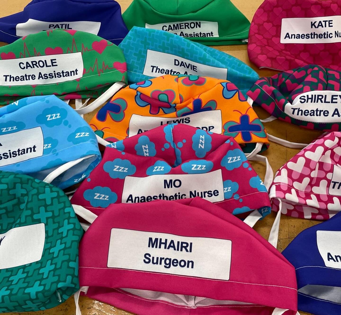 Reusable Theatre Caps – Design HOPES